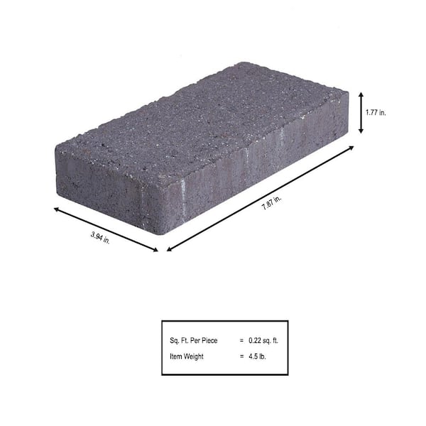 Concrete Paver Sizes Standard