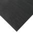 Rubber-Cal Corrugated Ramp Cleat 3 ft. x 8 ft. Black Rubber Flooring ...