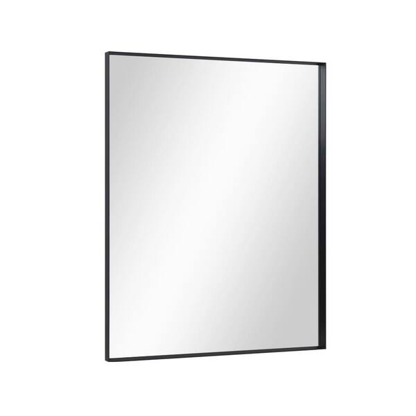 XRAMFY 30 in. W x 40 in. H Rectangular Modern Aluminum Deep Framed ...