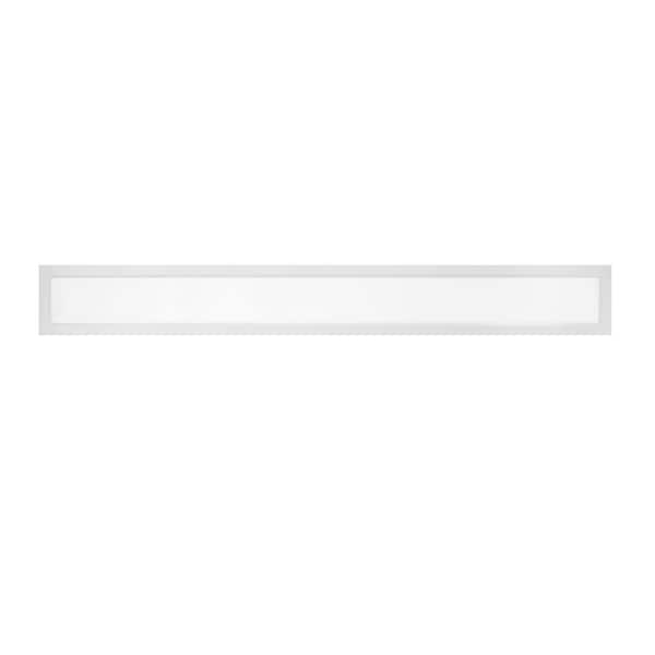 Commercial Electric Flexinstall Panel 6 in. x 48 in. White Integrated ...