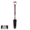 Razor-Back 16 in. D-Handle Drain Spade 47604 - The Home Depot