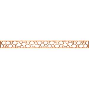 Ekena Millwork Tulum Fretwork 0.375 in. D x 46.375 in. W x 4 in. L ...