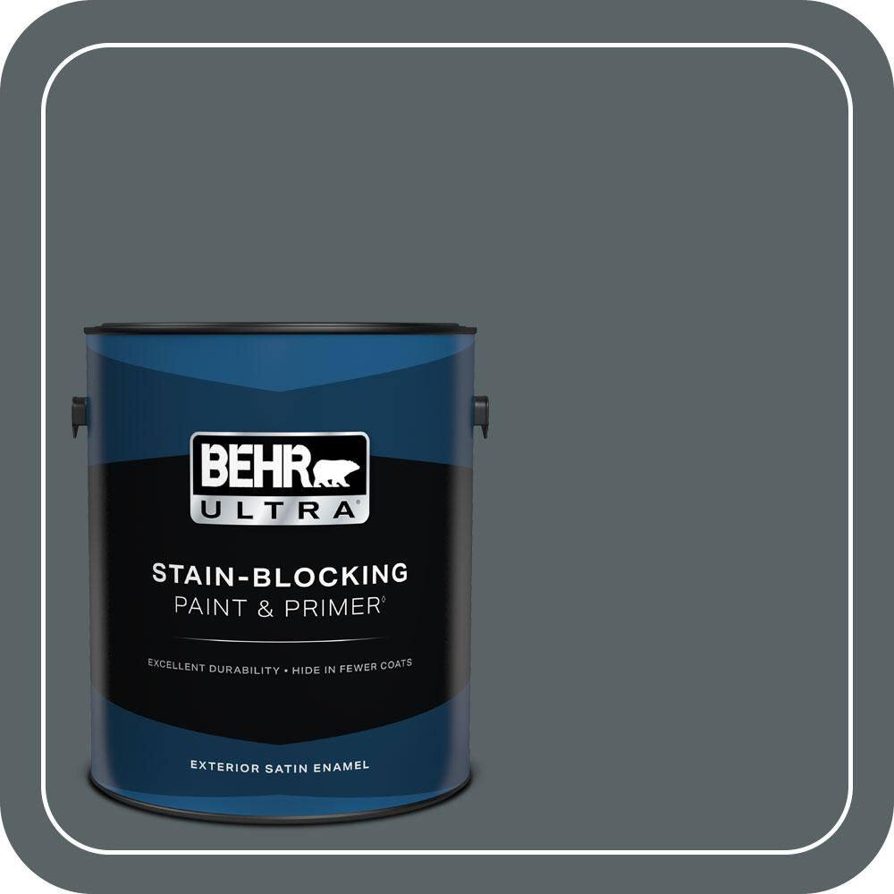 BEHR ULTRA 1 gal. Home Decorators Collection #HDC-AC-25 Blue Metal ...