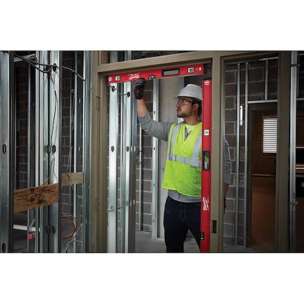 Milwaukee 10 in./24 in./48 in./78 in. REDSTICK Magnetic Box Beam and ...