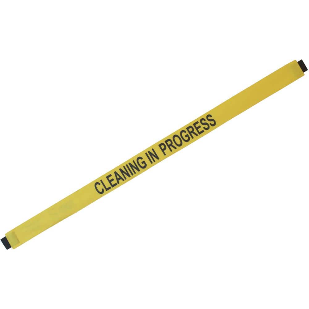 Magnetic Door Barrier Nylon Cleaning in Progress Safety Banner with ...