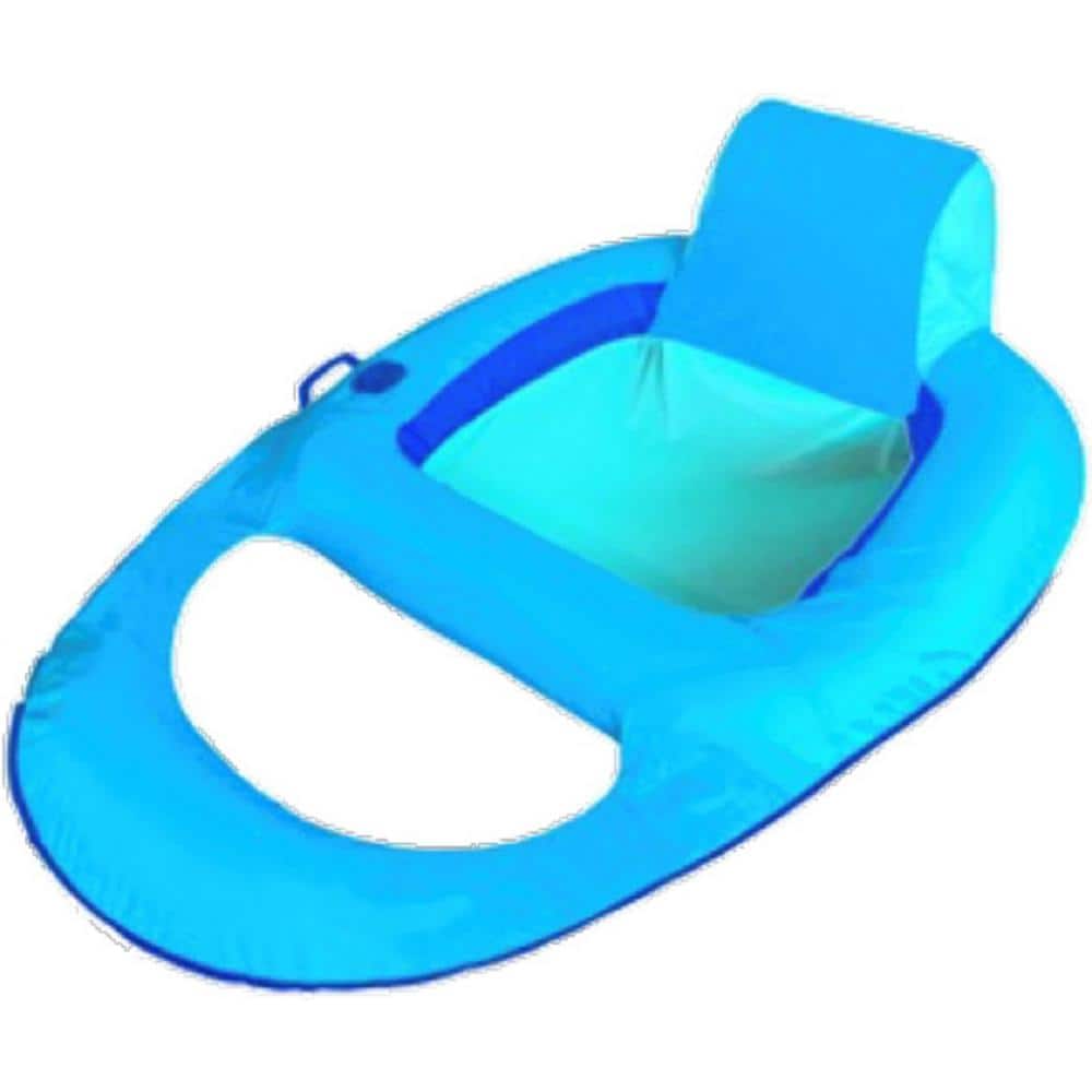 Swim Ways Spring Float Recliner Sky Blue Floating Pool Lounge 6069119 ...