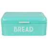 Home Basics Turquiose Bread Box BB44456 - The Home Depot