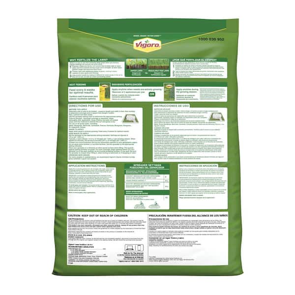 Vigoro 42 lbs. 15,000 sq. ft. Lawn Fertilizer for All Grass Types 52211 ...