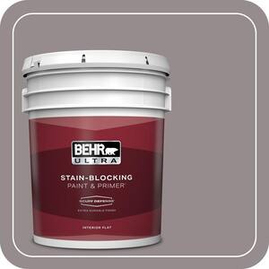 BEHR PREMIUM PLUS 1 gal. #T18-03 Graylac Satin Enamel Low Odor Interior ...