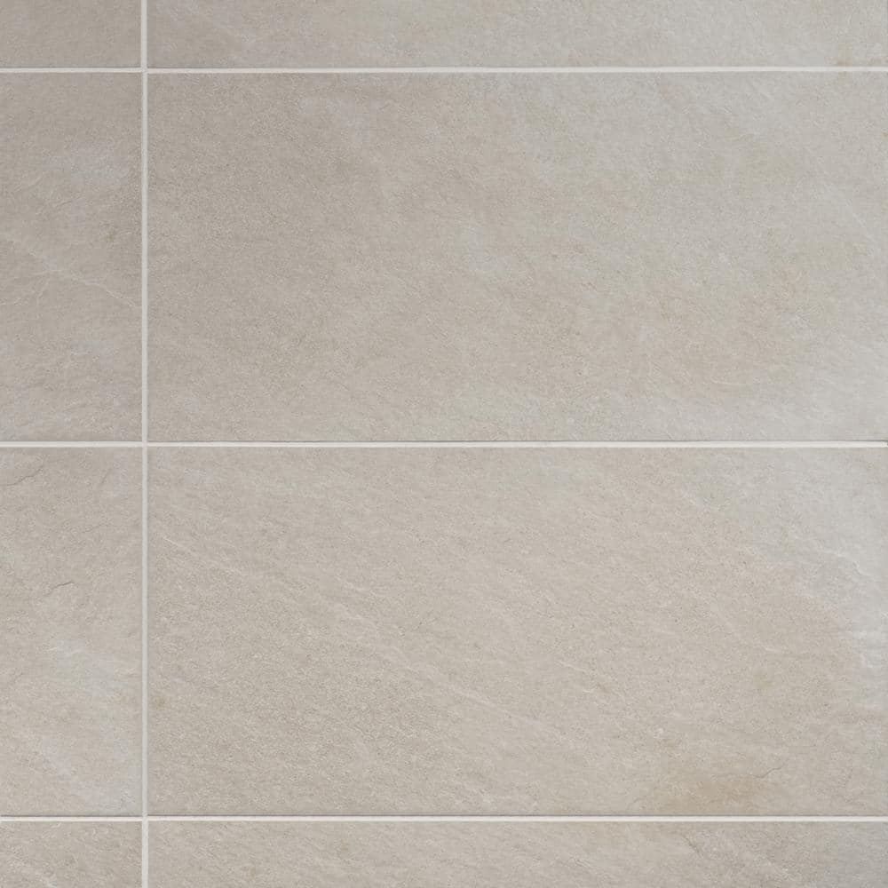 Ivy Hill Tile Monolith Linen White 11.81 in. x 23.62 in. Matte ...