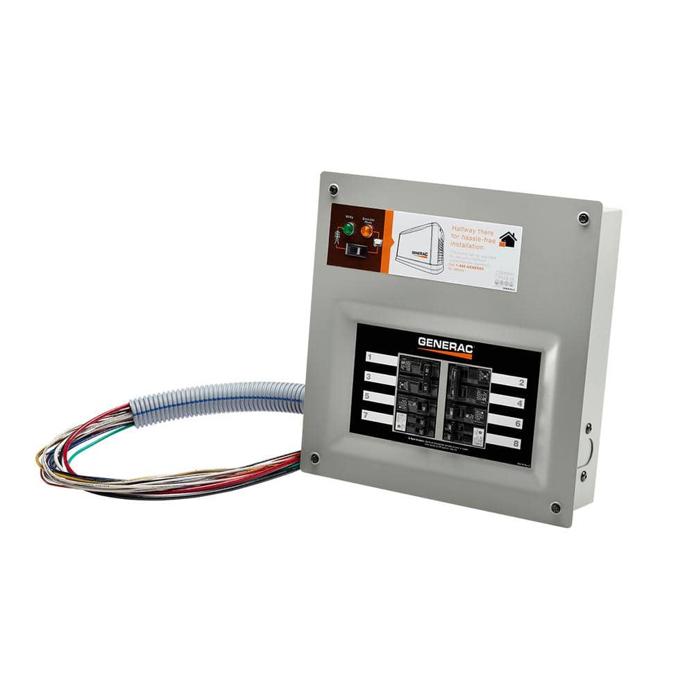 Generac Homelink 50 Amp Upgrade-Able Manual Transfer Switch 9854 - The ...