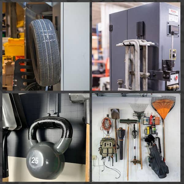 GATOR MAGNETICS MEGA 4.5 in. Open Hook Black 45 lbs. Capacity 300037 ...