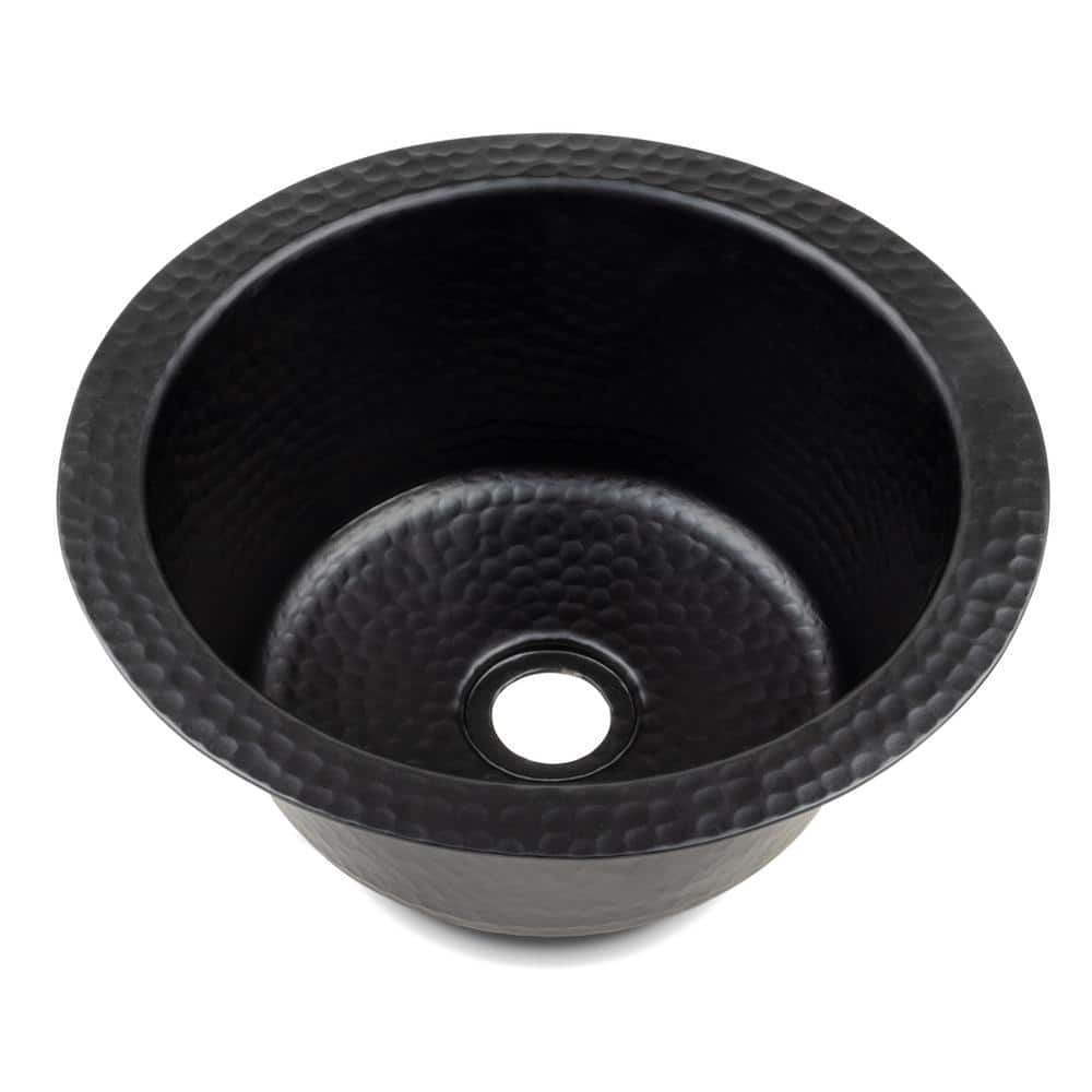 Monarch Abode Monarch Hand Hammered 12 Gauge Stainless Steel 12 in ...