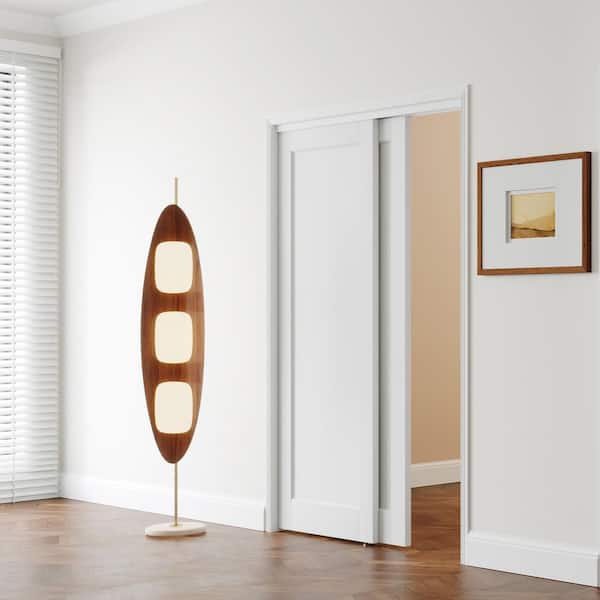 Solid Core - 1 Panel - Sliding Doors - The Home Depot