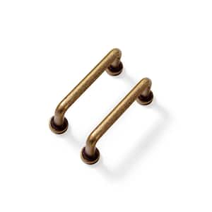 Goo-Ki 12-Pack 6-5/16 in. (160mm) Rustic Antique Brass Zinc Alloy ...