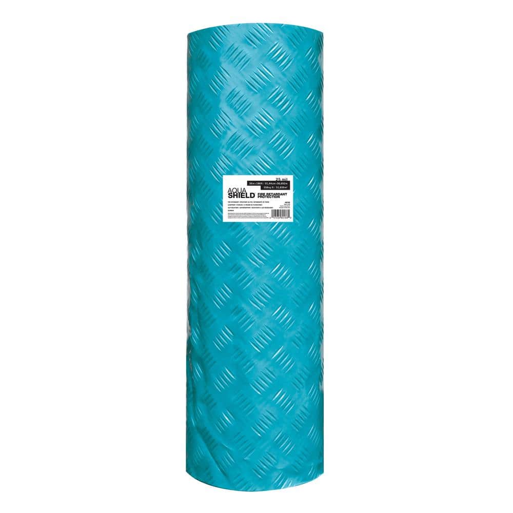 TRIMACO Aqua Shield 36 in. x 186 ft. 25mil Ultimate Surface Protector ...