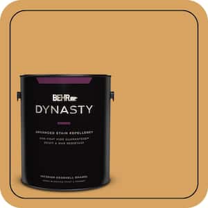 BEHR PREMIUM PLUS 8 oz. #MQ4-10 Amber Brew Semi-Gloss Interior/Exterior ...