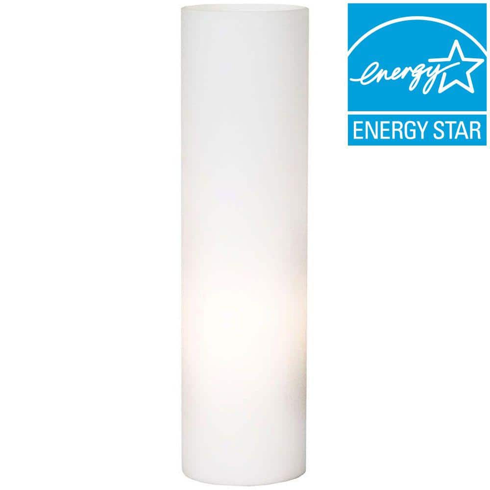 Reviews for Eglo Geo 17-3/4 in. White Glass Table Lamp | Pg 1 - The ...