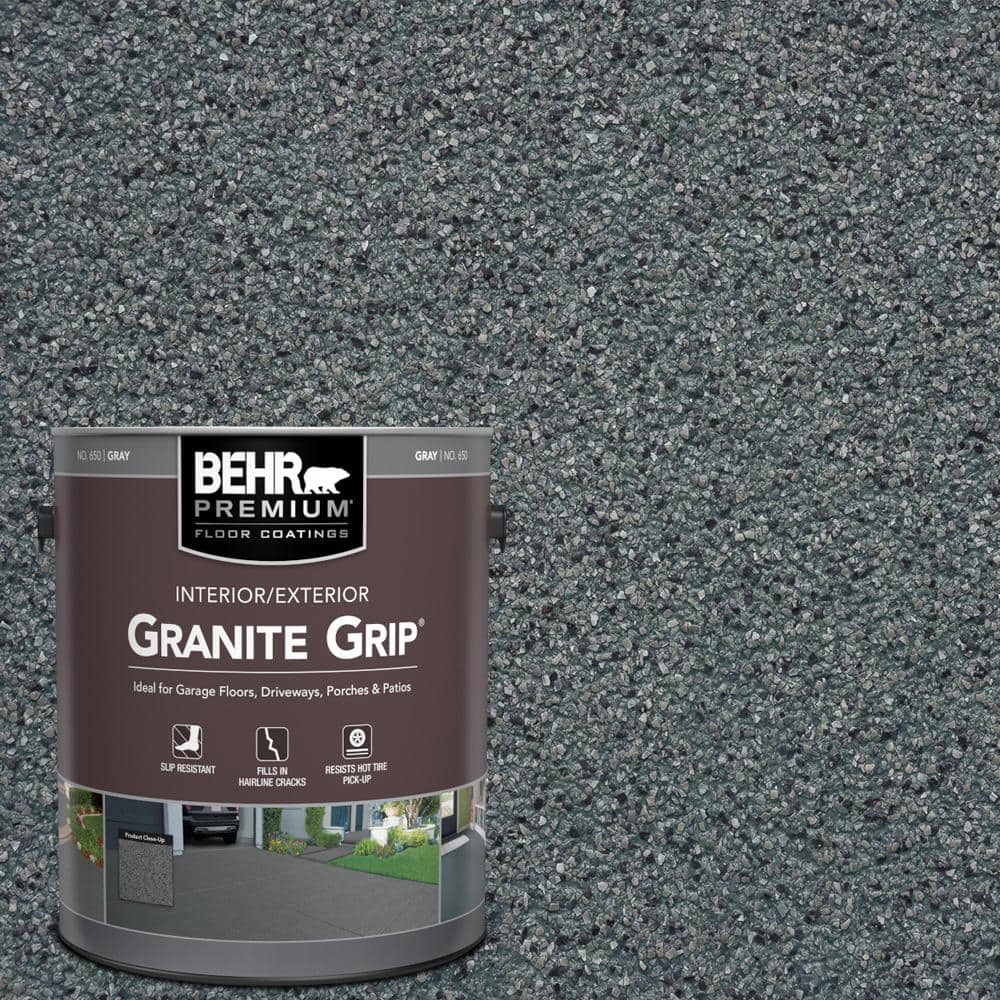BEHR PREMIUM 1 Gal. #GG-02 Stone Valley Decorative Flat Interior ...
