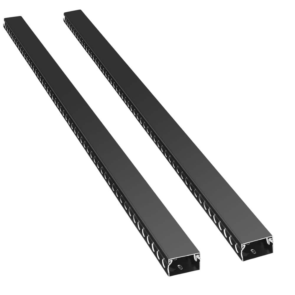 Lukyamzn 2-PCS 39"L x 1.6"W x 0.98"H Electrical Cable Management ...