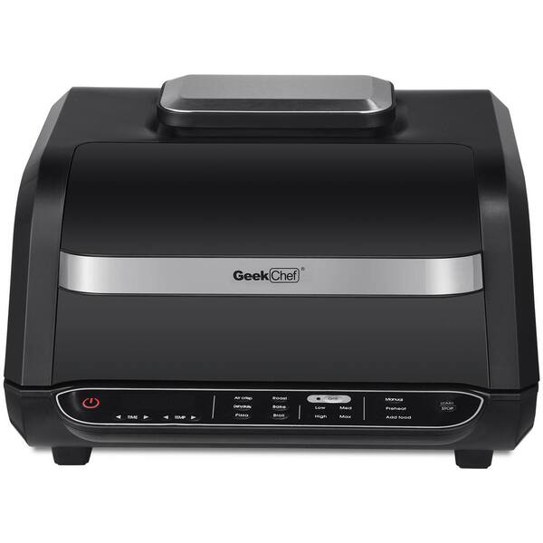 7-in-1 Black Indoor Grill with Stainless Steel GBK-GAG05 - The Home Depot