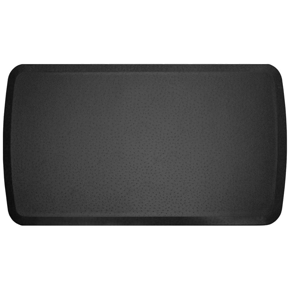 GelPro Elite Quill Black 20 in. x 36 in. Comfort Kitchen Mat-109-21 ...
