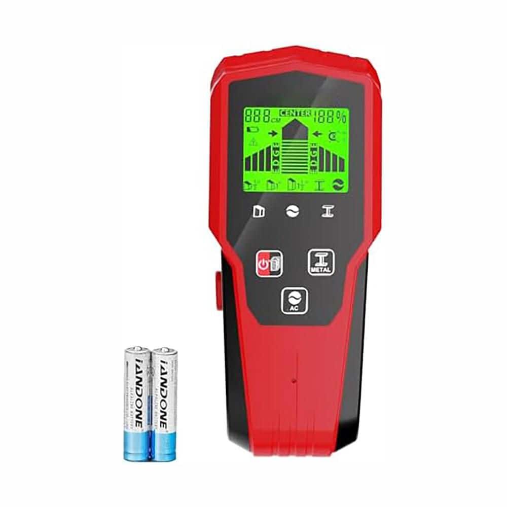 6-in-1 Wall Scanner Stud Finder with Magnetic Sensor LCD Display Audio ...