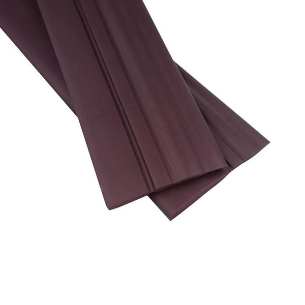 Wellco 4 in. W x 16.4 ft. L Self-Adhesive PVC Flexible Baseboard ...