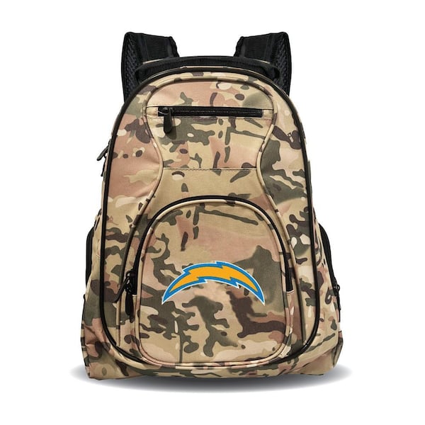 Mojo Los Angeles Chargers 19 in. Premium Laptop Backpack-Camo NFLCL704 ...