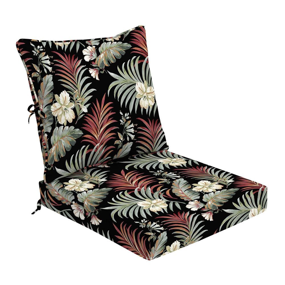 ARDEN Foam Outdoor Deep Seat Cushion Set 24 x 24 Made with ProFoam Rain ...