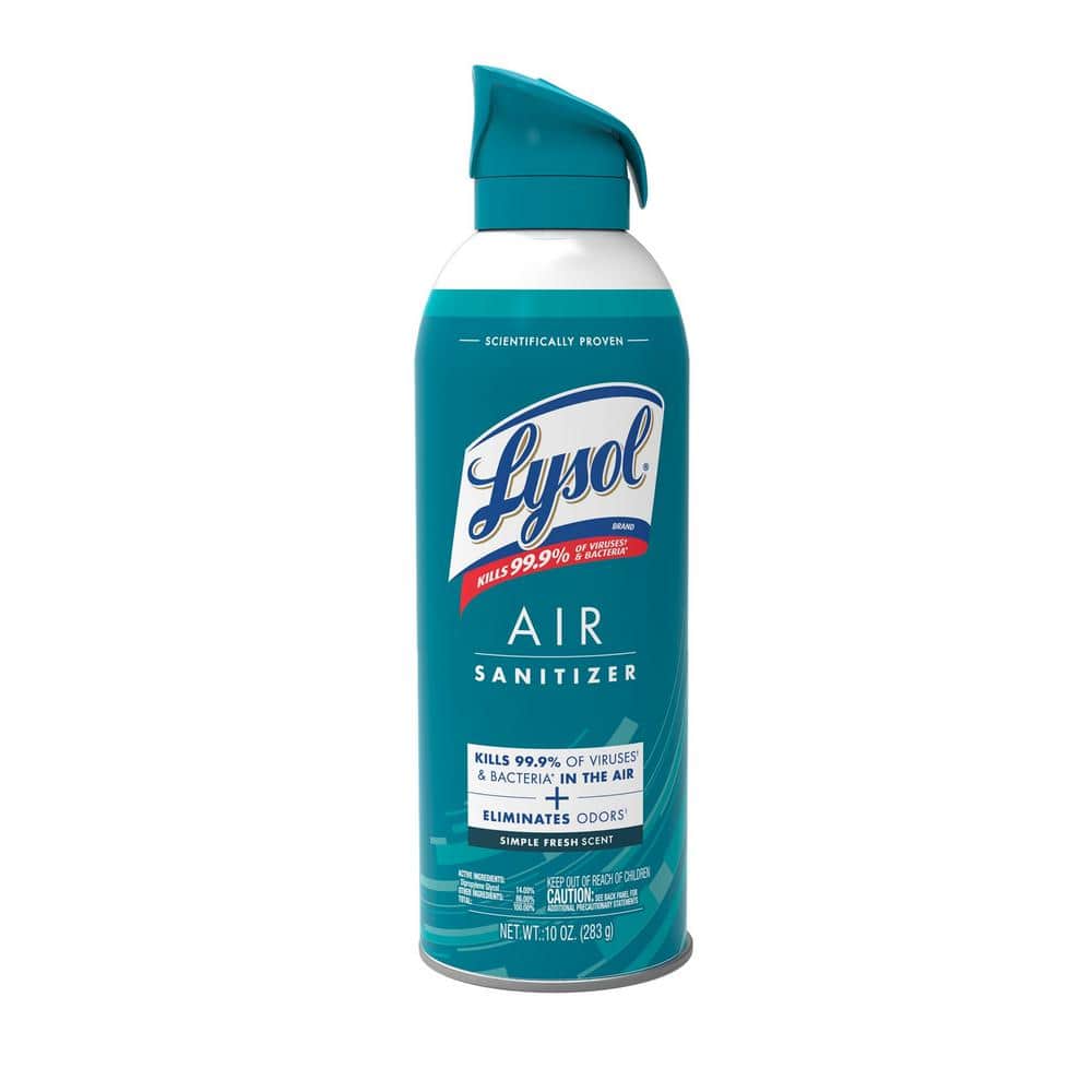Reviews for Lysol Air Sanitizer Spray, For Air Sanitization and Odor ...