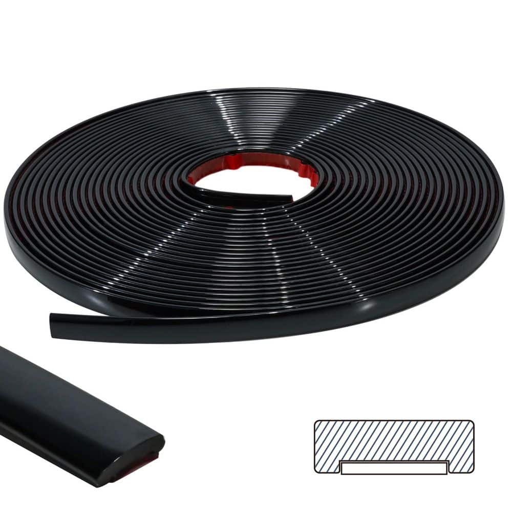 NVNOO 0.4 in. x 52.5 ft. Flexible Vinyl Drywall Corner Bead for Wall ...