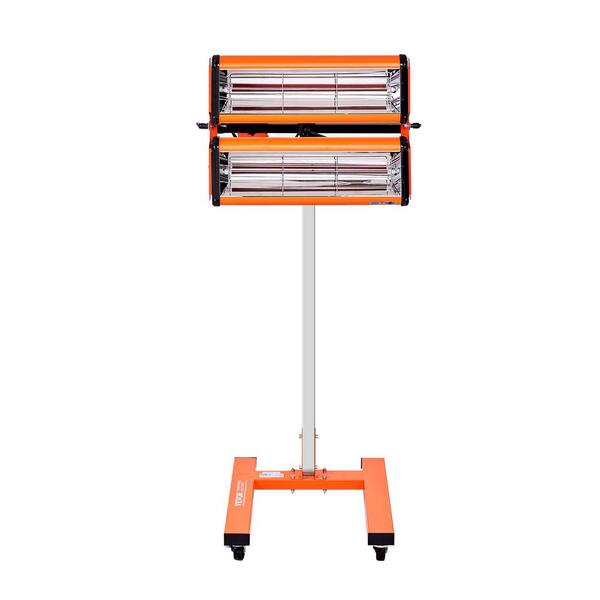 VEVOR Infrared Curing Lamp 2200-Watt Timing Auto Heating Car Curing ...