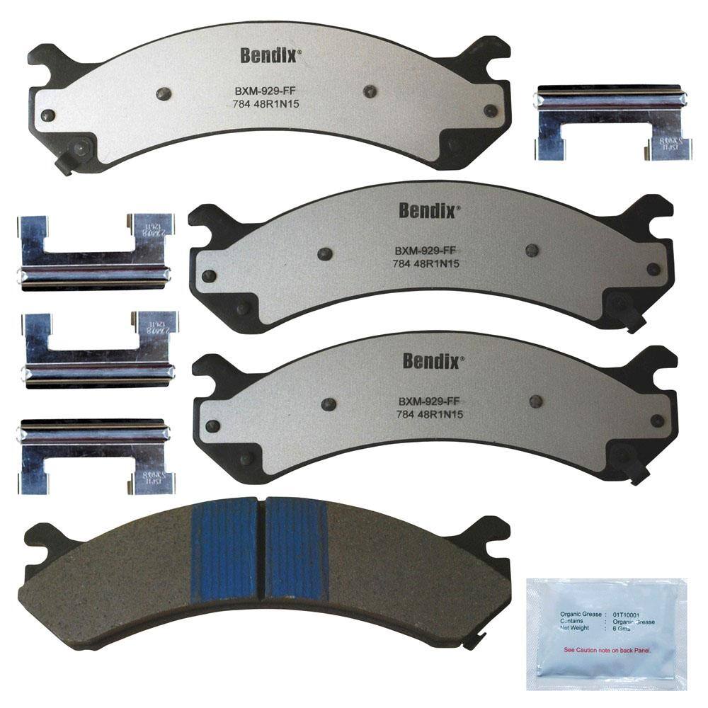 Bendix Fleet Metlok Disc Brake Pad Set MKD784FM - The Home Depot