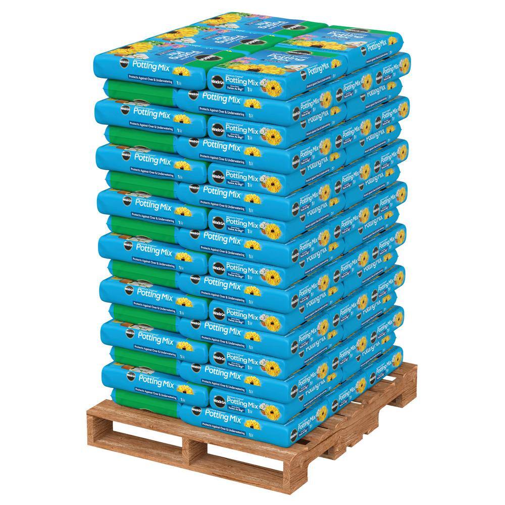 Reviews for Miracle-Gro Moisture Control Potting Mix Pallet, 80 cu. ft ...