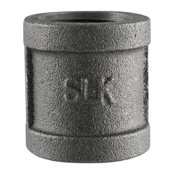 STZ 1/2 in. Black Iron Coupling 312 CO-12 - The Home Depot