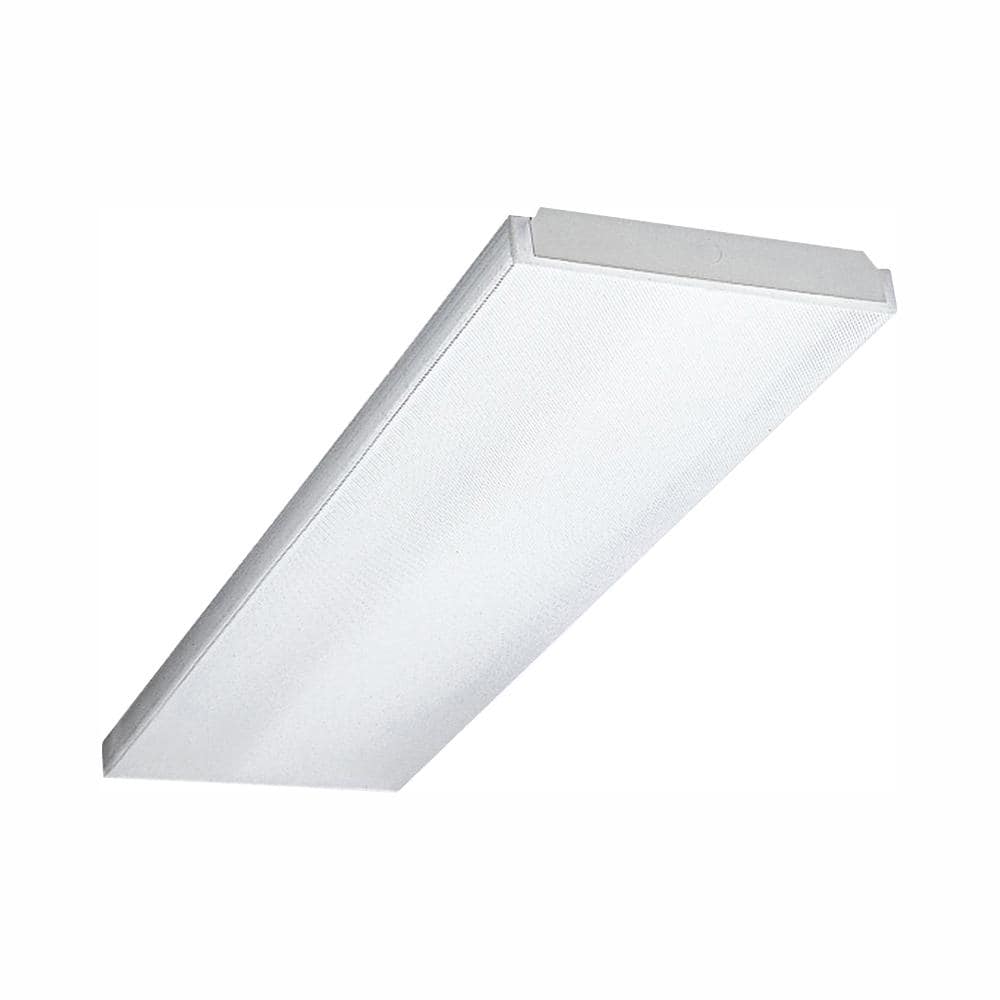 Metalux 4 ft. 40-Watt White Integrated LED UNV Voltage Premium ...