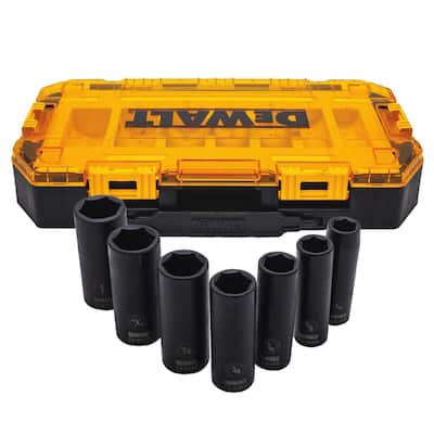 DEWALT 3/8 in. Drive Bit Socket Set with Case (17-Piece) DWMT73806