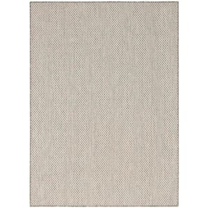 Nourison Courtyard Jute Ivory 6 ft. x 9 ft. All-Over Design ...