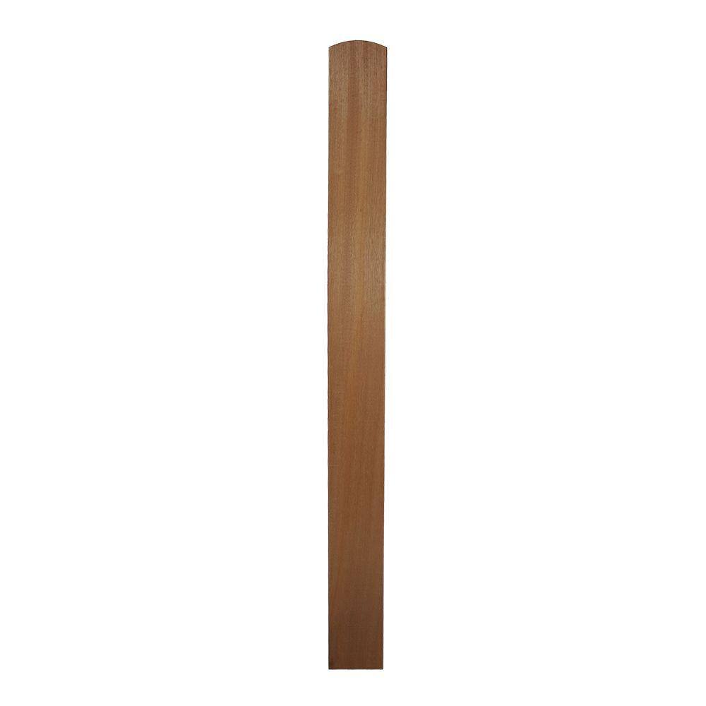 EVERMARK 20 in. x 3 in. Prefinished Cherry Newel Base 4001417 - The ...
