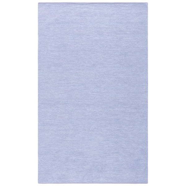 SAFAVIEH Montauk 4 ft. x 6 ft. Lilac Modern Solid Area Rug MTK321V-4 ...