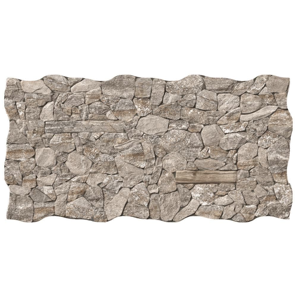 Merola Tile Caldera Castle Canto 6-1/4 in. x 12-1/2 in. Porcelain Floor ...