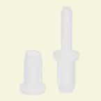 Prime-Line 1-7/16 in. White Nylon Storm Door Hinge Pin Kit with Pins ...