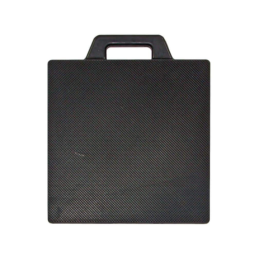 BUYERS PRODUCTS 18 in. x 18 in. x 2 in. Rubber Outrigger Pad OP18X18R ...