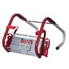 Kidde Fire Escape Ladder, 3-Story, 25 ft. Long, 1,000 lb. Load Capacity ...