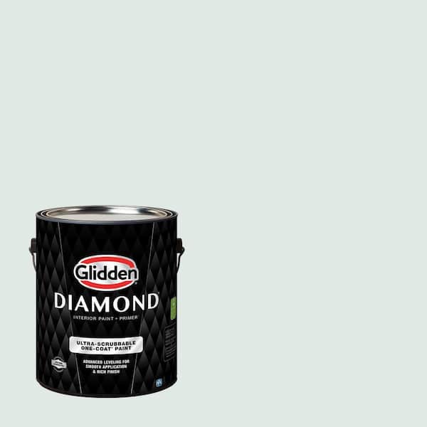Glidden Diamond 1 gal. PPG1136-1 Sea Pearl Ultra-Flat Interior Paint ...
