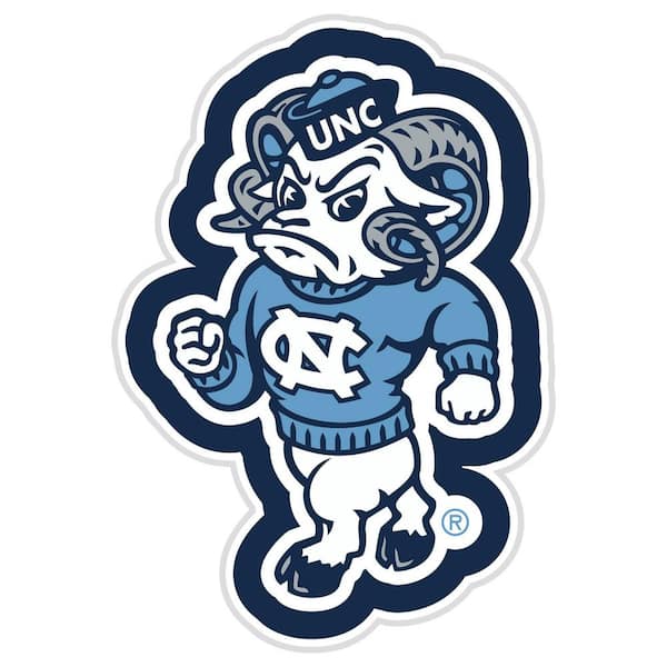 Evergreen 23 in. x 23 in. University of North Carolina Blue College ...
