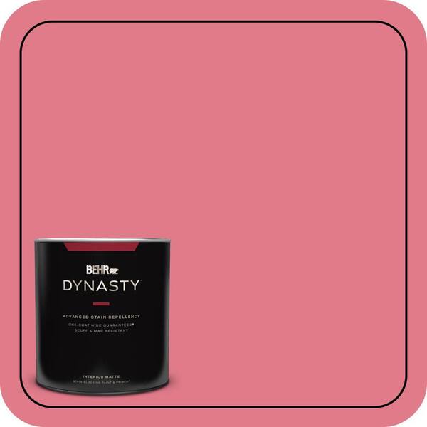 BEHR DYNASTY 1 qt. #P150-4 Hot Gossip Matte Interior Stain-Blocking ...