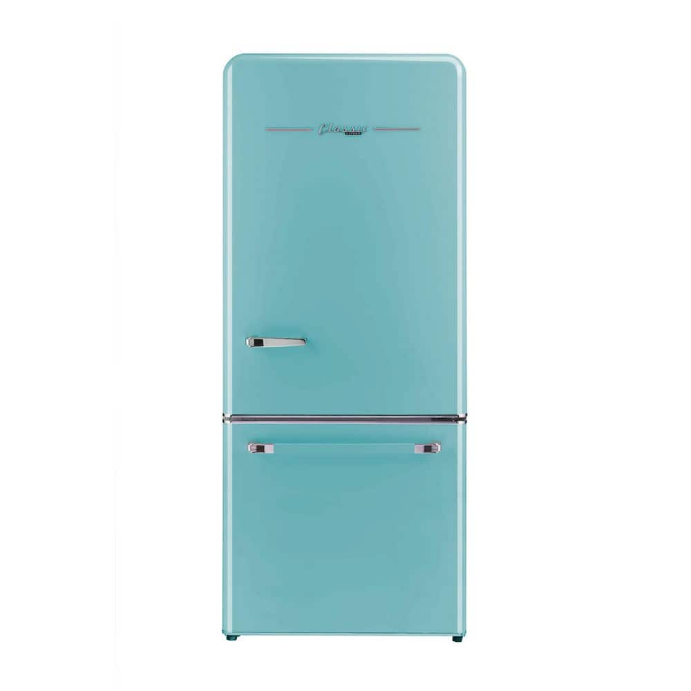 Unique Appliances Classic Retro 30 in 17.7 cu. ft. Frost Free Retro ...