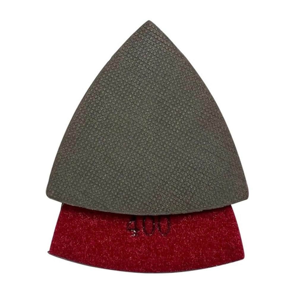 EDiamondTools 3 in. Triangular Grinding Pads for Oscillating Tools ...